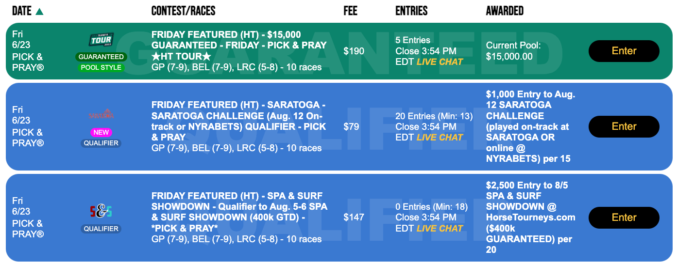 New Qualifiers to the Saratoga Challenge and the Haskell Challenge ...