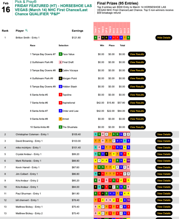 Matthew Bickey Captures Featured Cash Tourneys on Wednesday and ...
