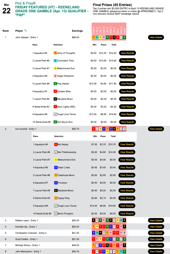 NHC Final Table Contestants Keep the Good Times Rolling; Derek Lapikas ...