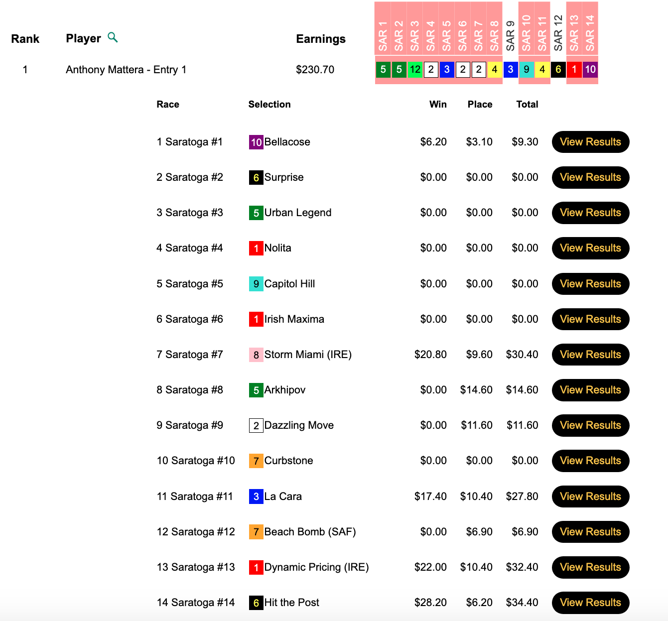 Persistence Pays Off for Anthony Mattera With a Six-Figure Payday in the First-Ever New York ...